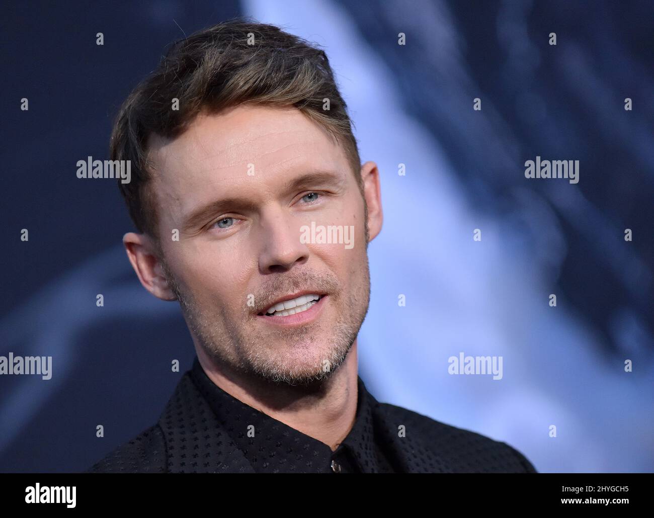 Scott Haze arriving for the "Venom" premiere held at Regency Village ...