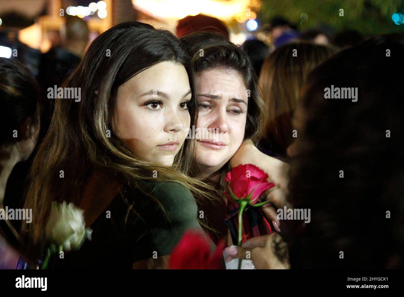 One year anniversary ceremony of the Route 91 Mass Shooting at the ...