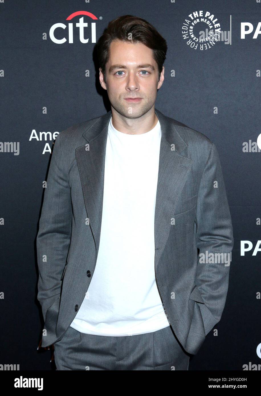 Richard rankin attending paleyfest ny hi-res stock photography and ...