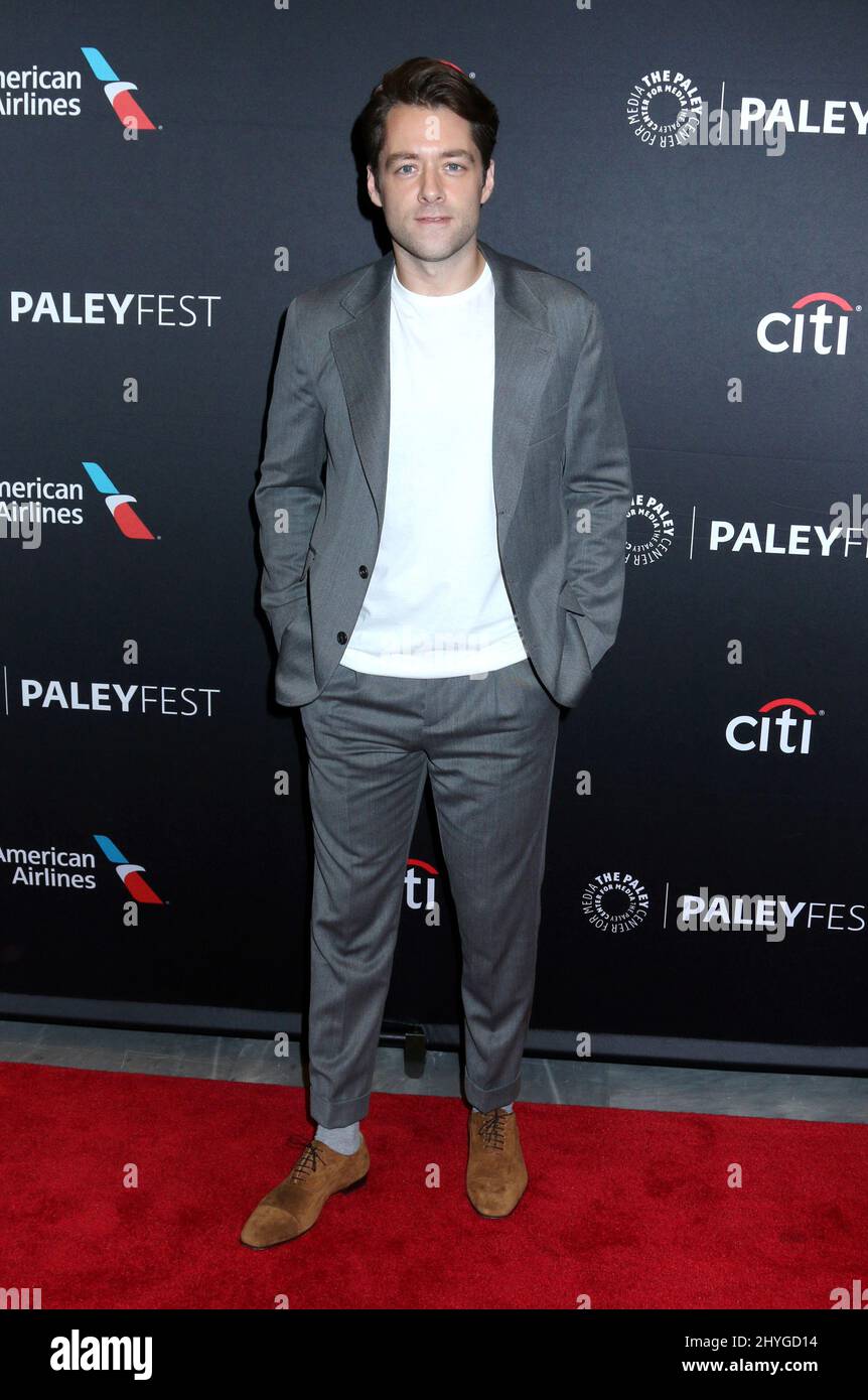 Richard Rankin attending the PaleyFest NY: 'Outlander' Held at The ...