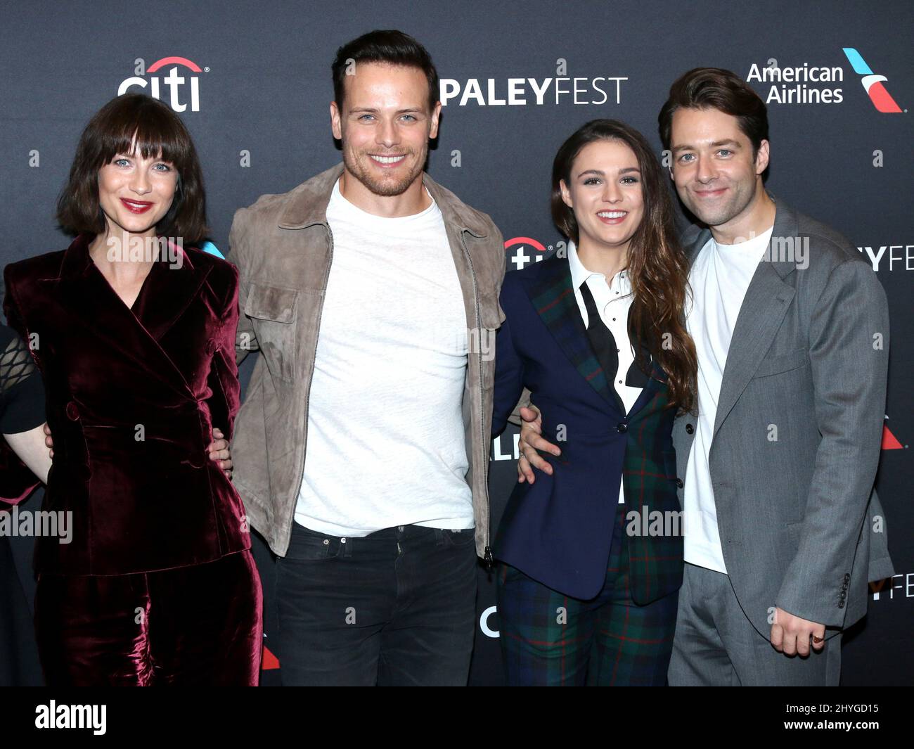 Caitriona Balfe, Sam Heughan, Sophie Skelton & Richard Rankin attending ...