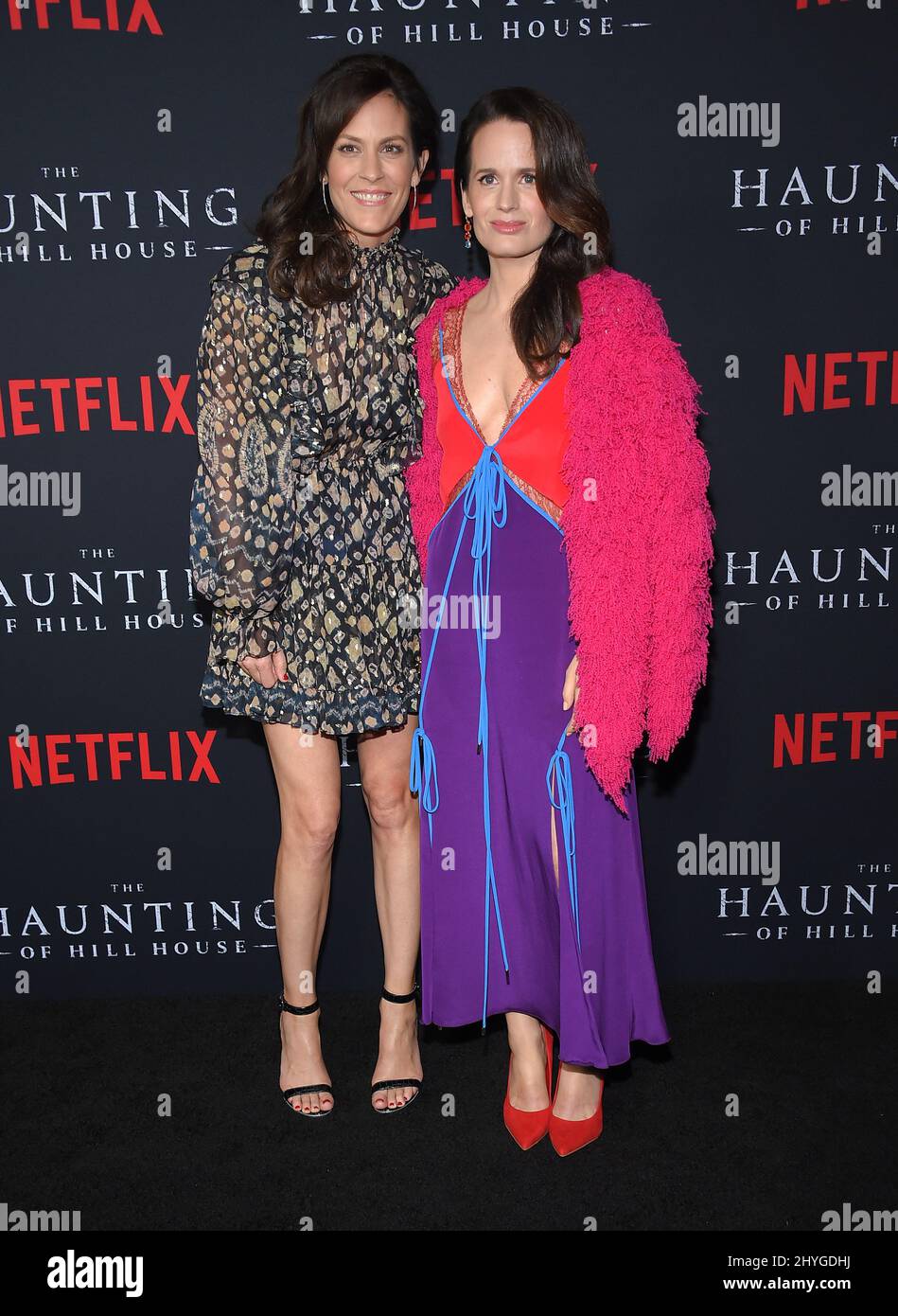 Annabeth Gish and Elizabeth Reaser attending the season one premiere of ...