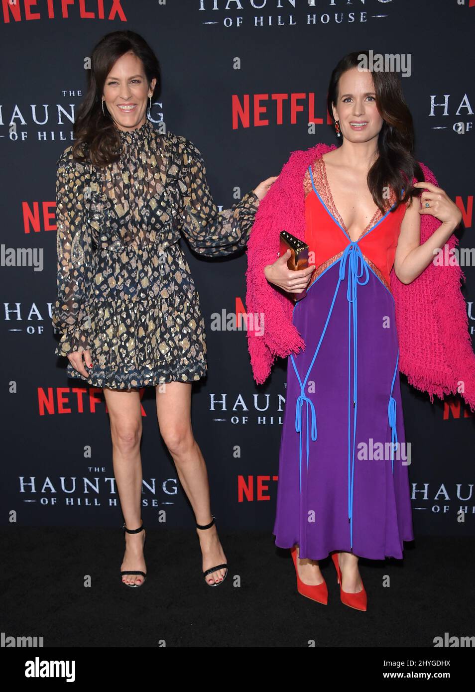 Annabeth Gish and Elizabeth Reaser attending the season one premiere of ...