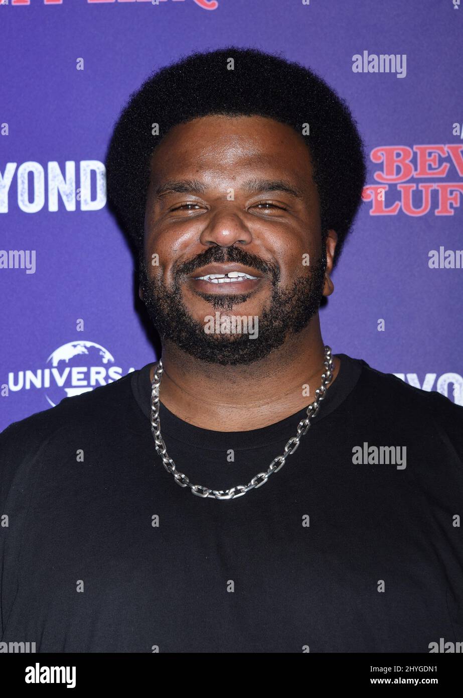 Craig Robinson attending the premiere of An Evening With Beverly Luff ...