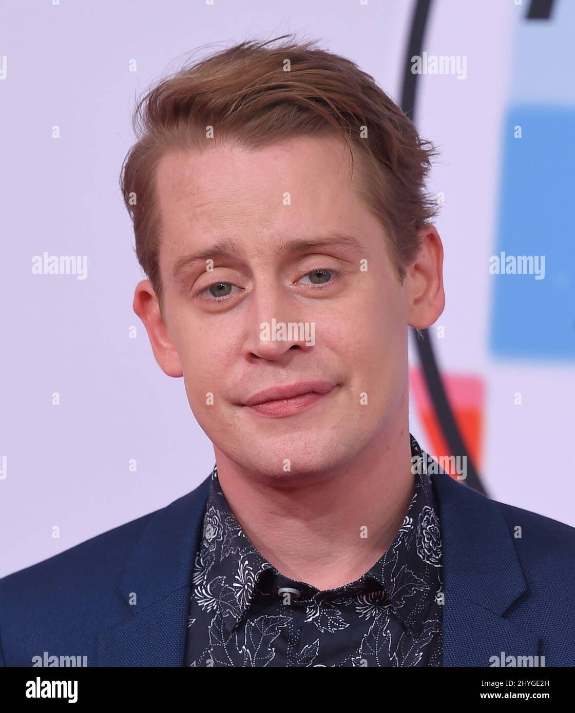 Macaulay Culkin at the 2018 American Music Awards held at the Microsoft ...