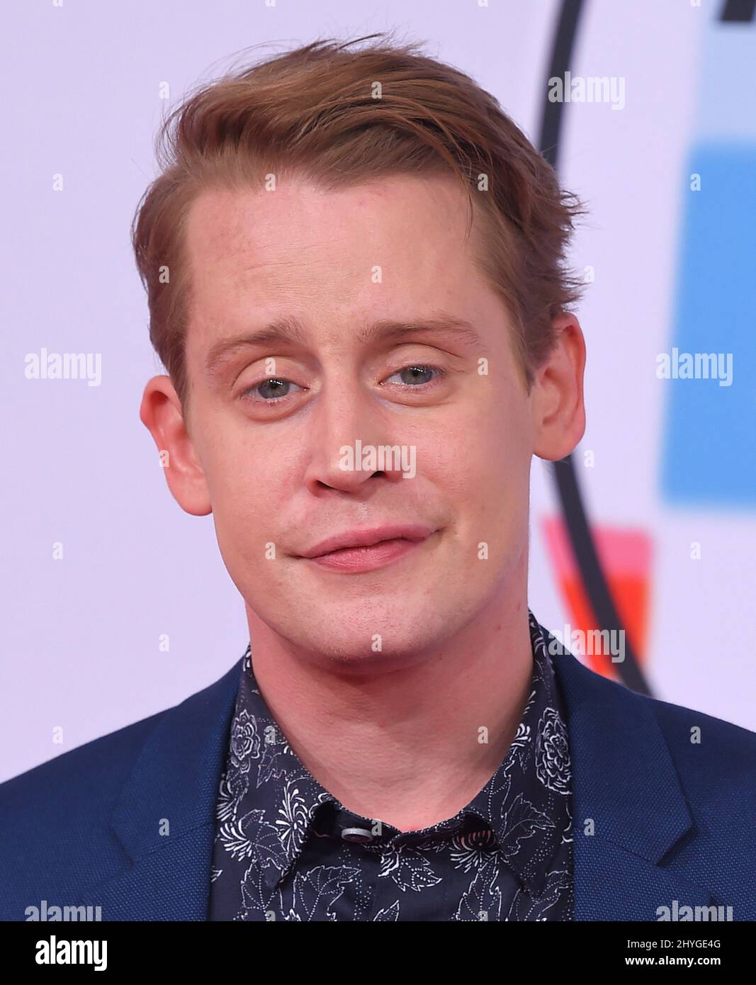 Macaulay Culkin at the 2018 American Music Awards held at the Microsoft ...
