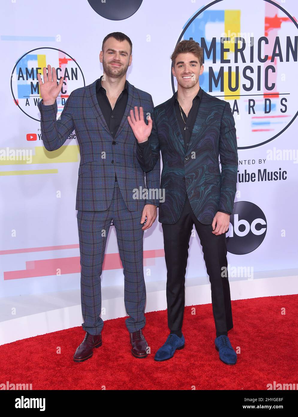 The Chainsmokers at the 2018 American Music Awards held at the ...