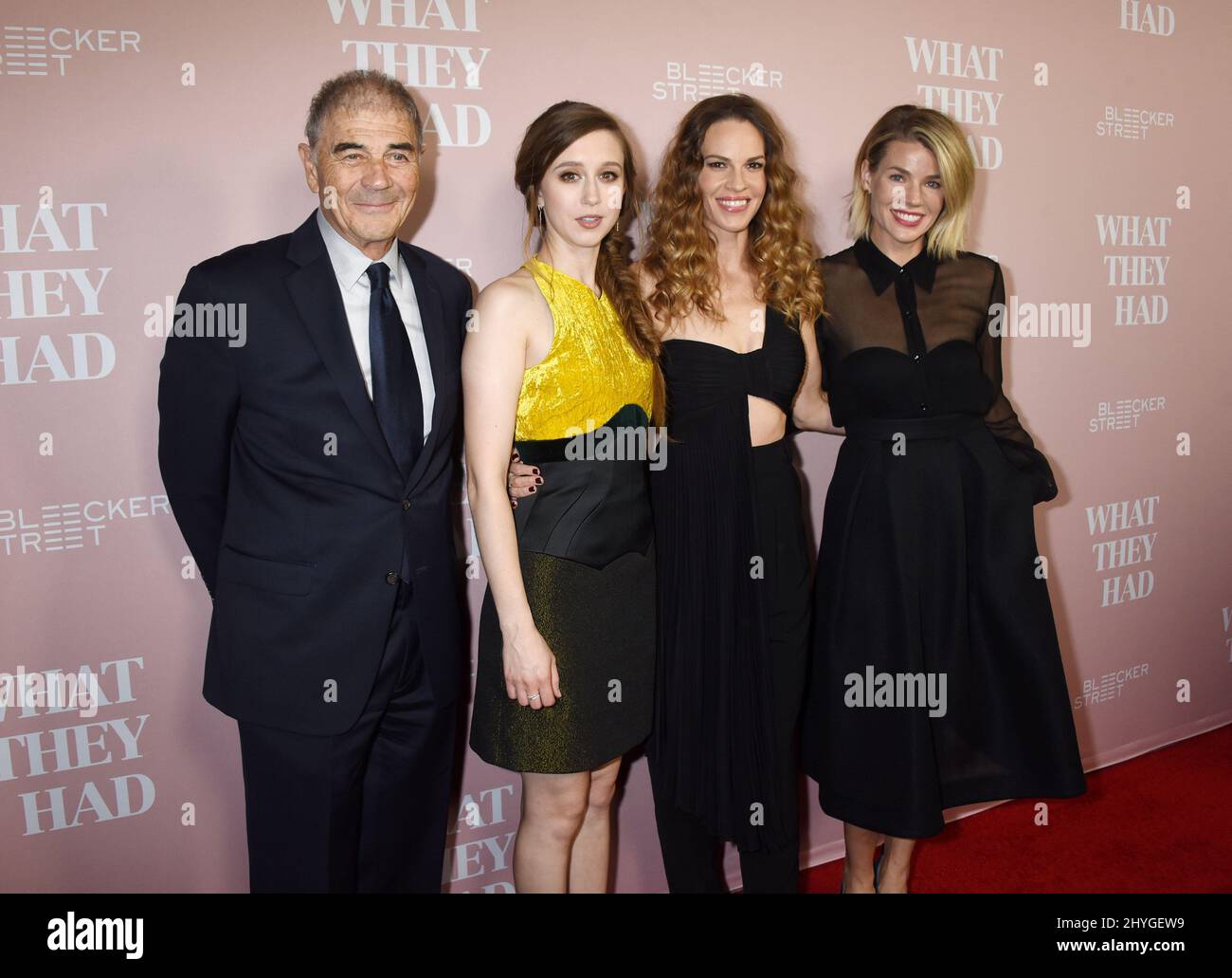 Robert Forster, Taissa Farmiga, Hilary Swank and Elizabeth Chomko at ...