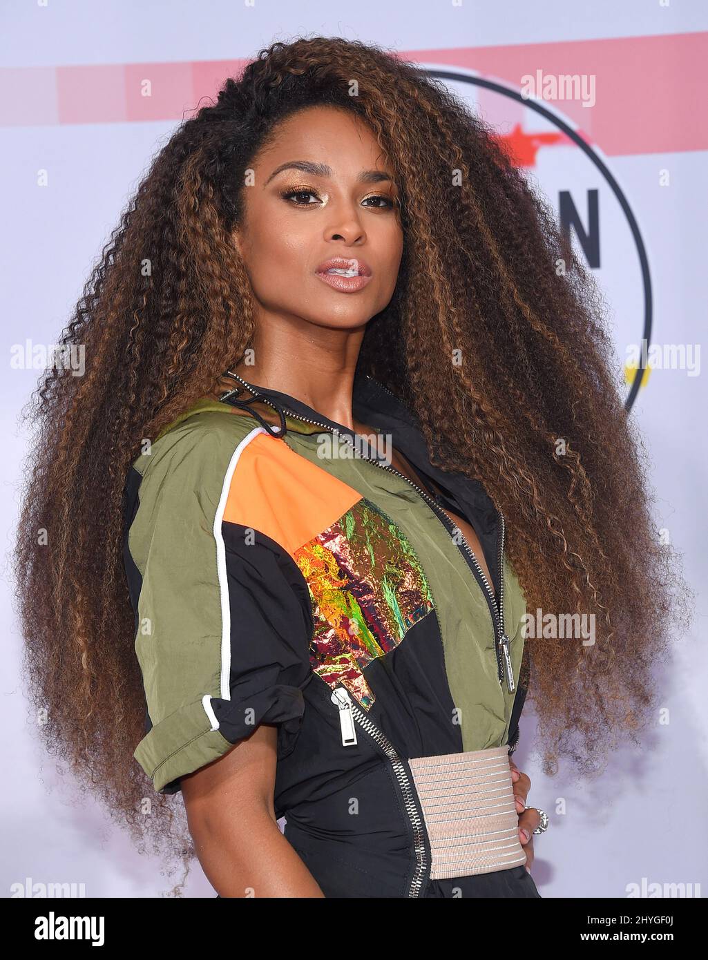 Ciara at the 2018 American Music Awards held at the Microsoft Theatre L ...
