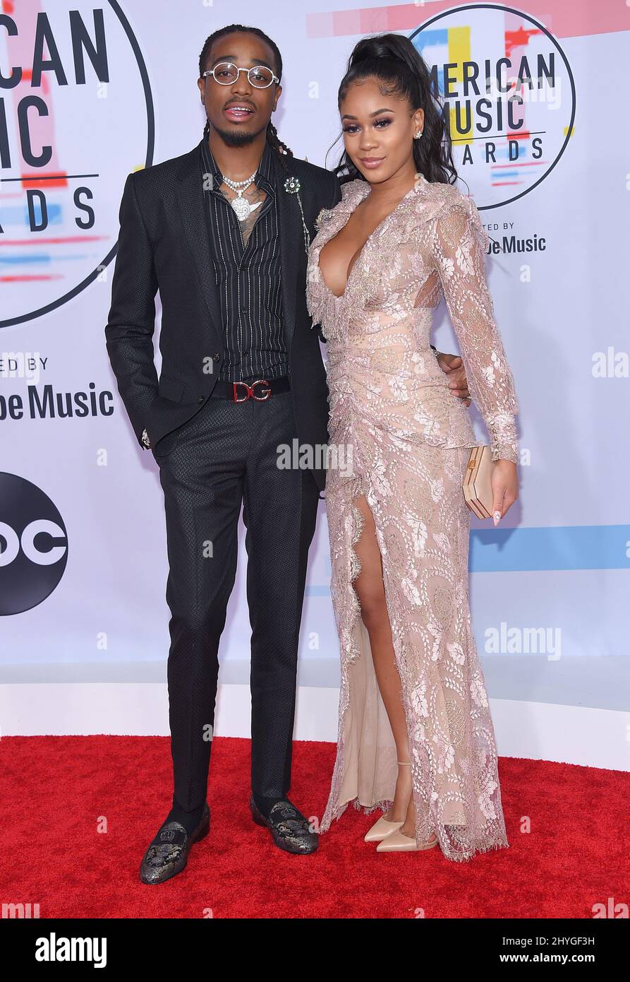 Quavo at the 2018 American Music Awards held at the Microsoft Theatre L.A. Live on October 9 ...