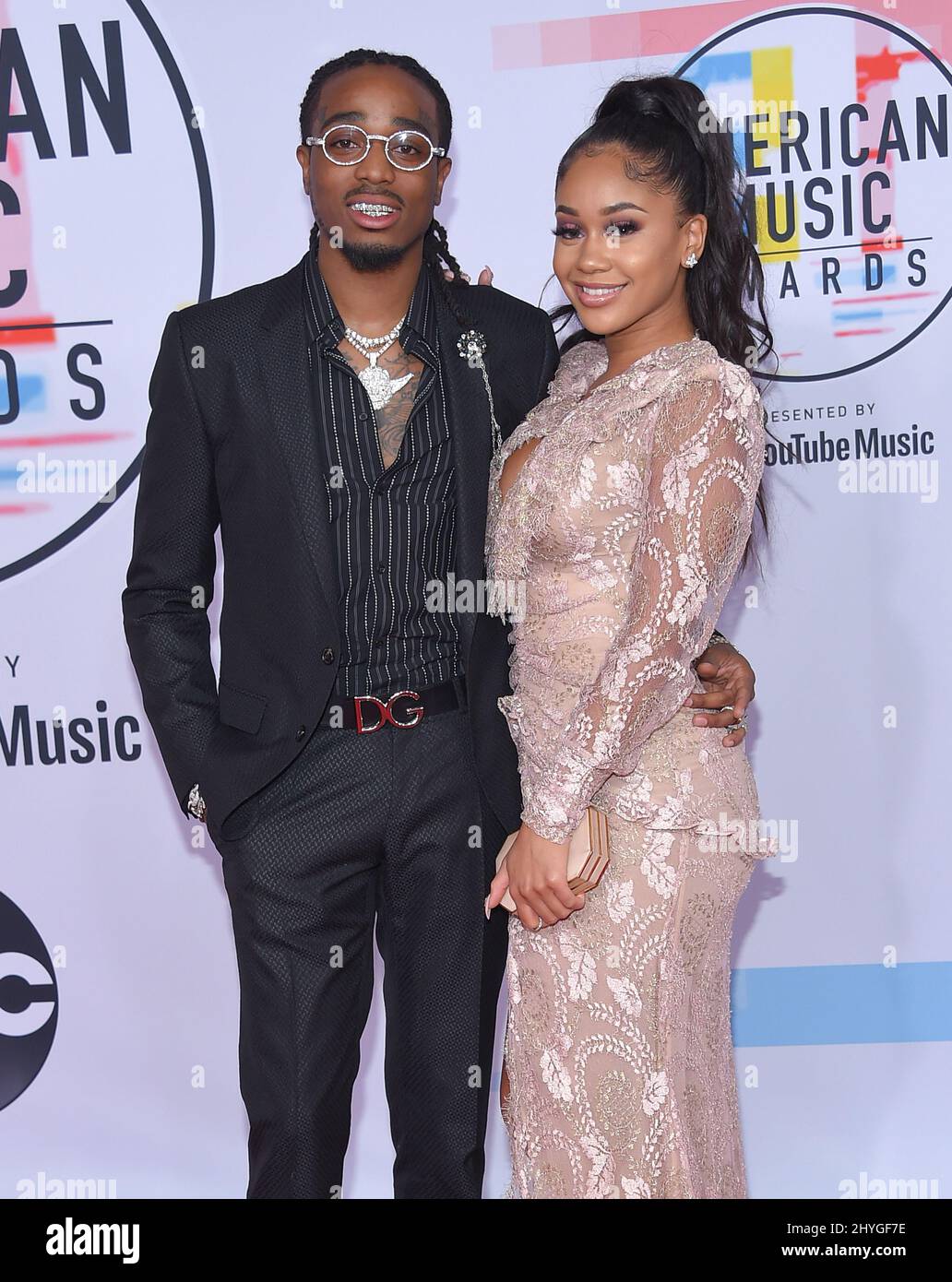Quavo at the 2018 American Music Awards held at the Microsoft Theatre L.A. Live on October 9 ...
