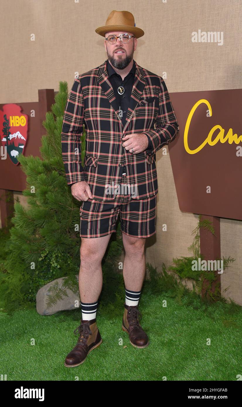 Chris Sullivan arriving to the HBO's 'Camping' Premiere at Paramount ...