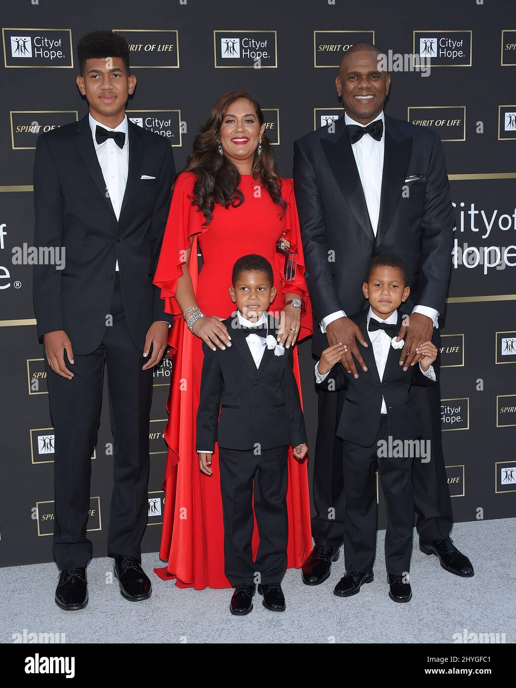 Jon Platt and Angie Platt arriving to the City of Hope Gala 2018 at ...
