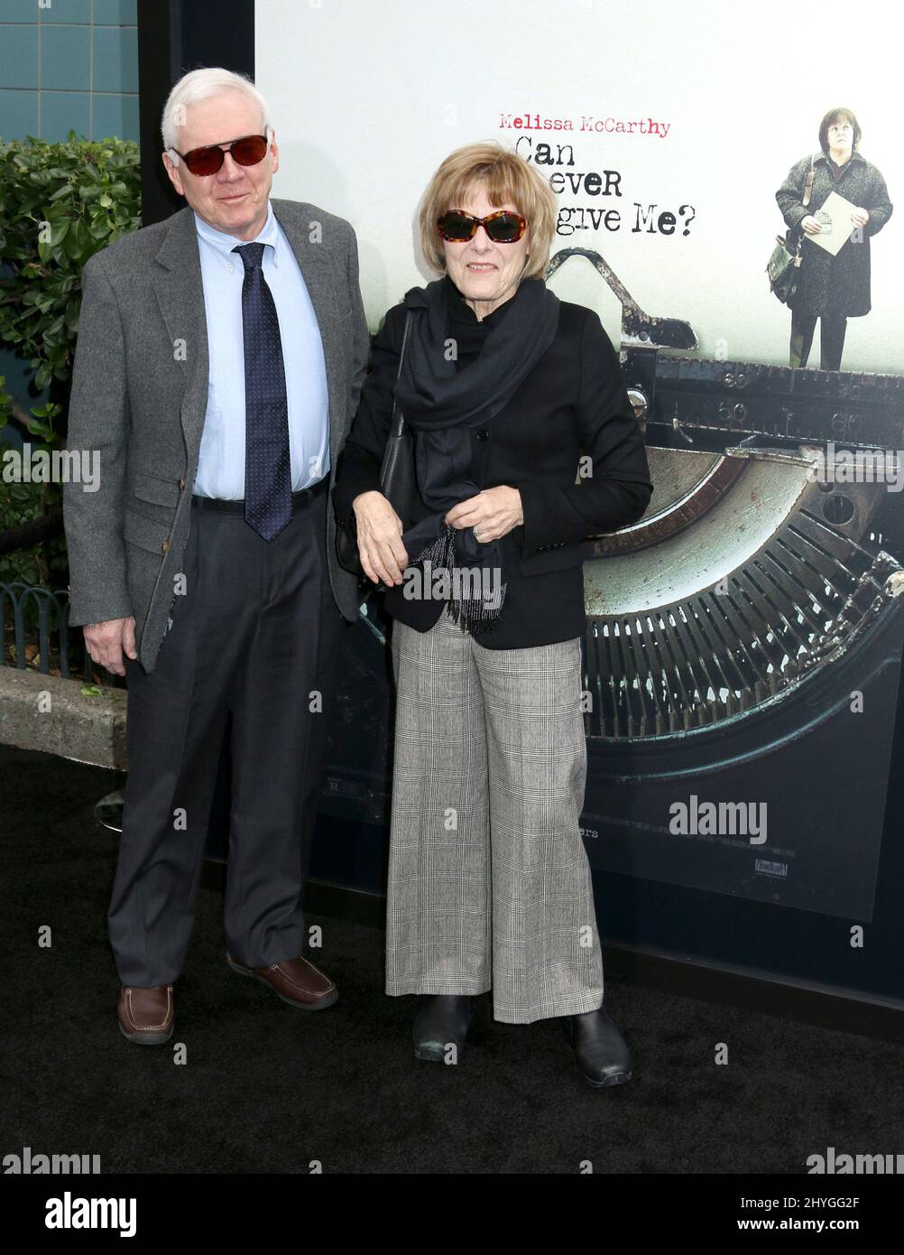 Jane Curtin & husband Patrick Lynch attending the 'Can You Ever Forgive ...