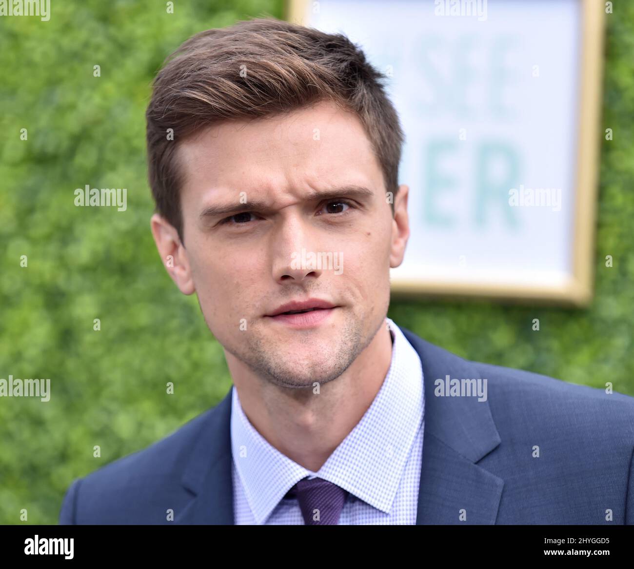 Hartley Sawyer at The CW Network's Fall Launch event held on the Warner ...