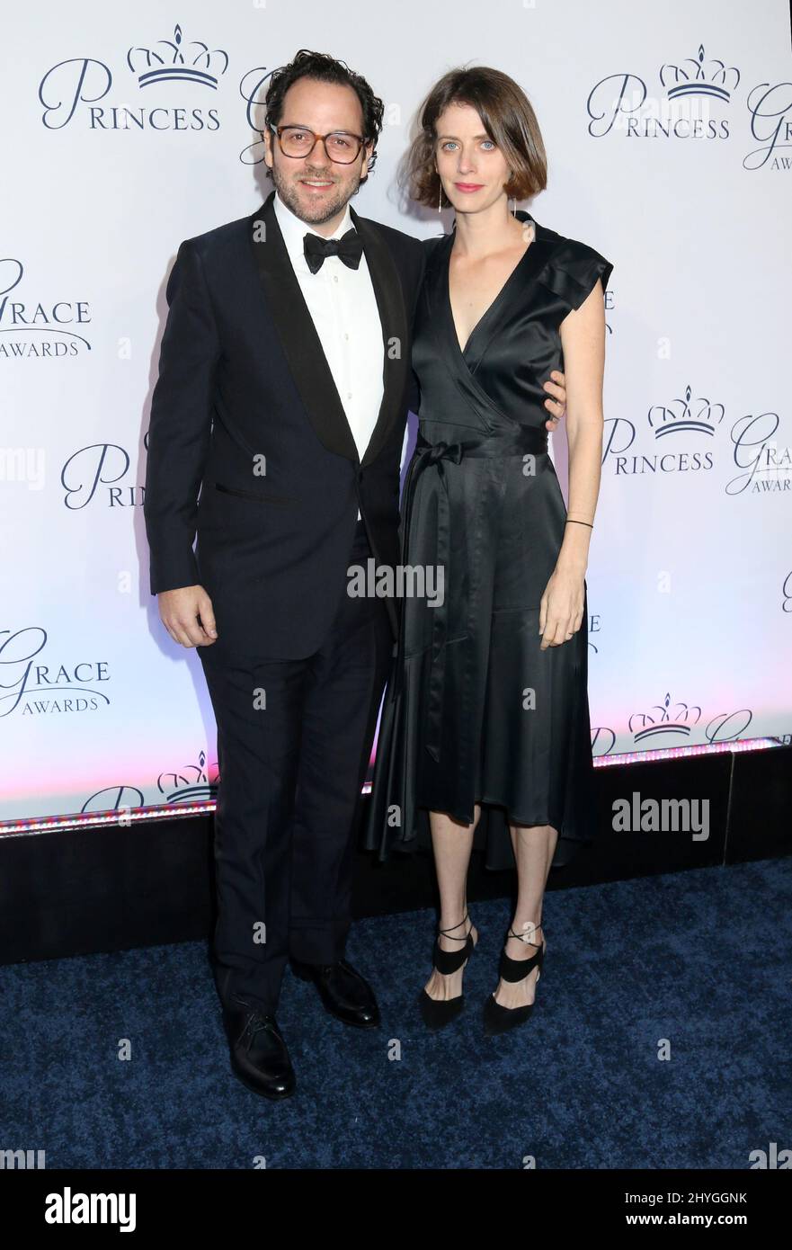 Sam Gold & Amy Herzog attending the Princess Grace Awards in New York ...