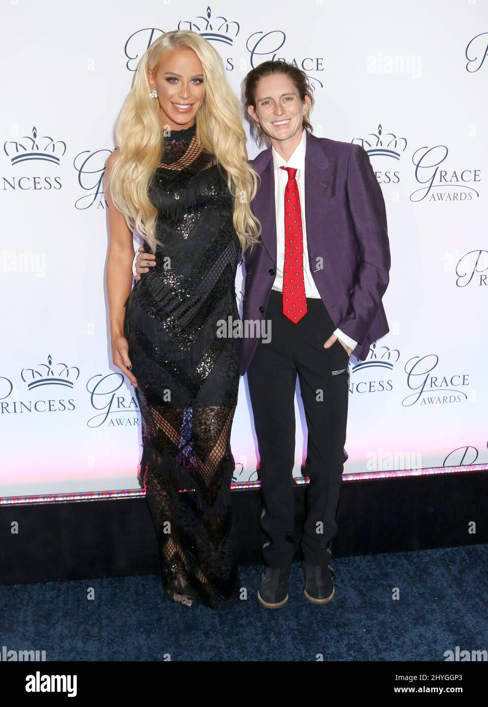 Gigi Gorgeous & Nats Getty attending the Princess Grace Awards in New ...