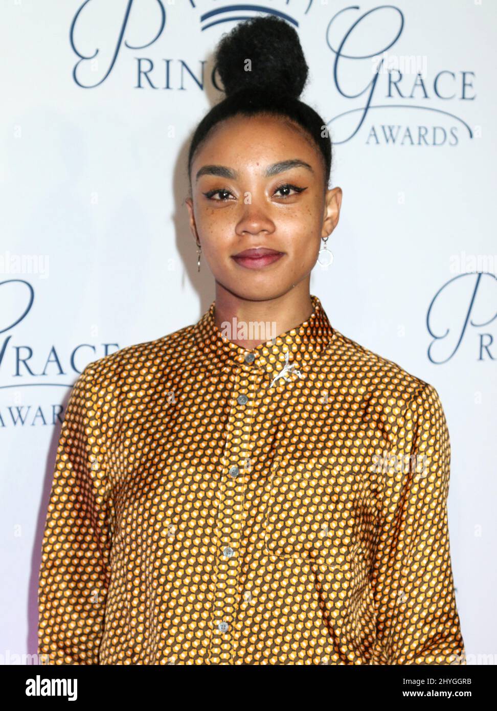 Marcella Lewis attending the Princess Grace Awards in New York Stock ...