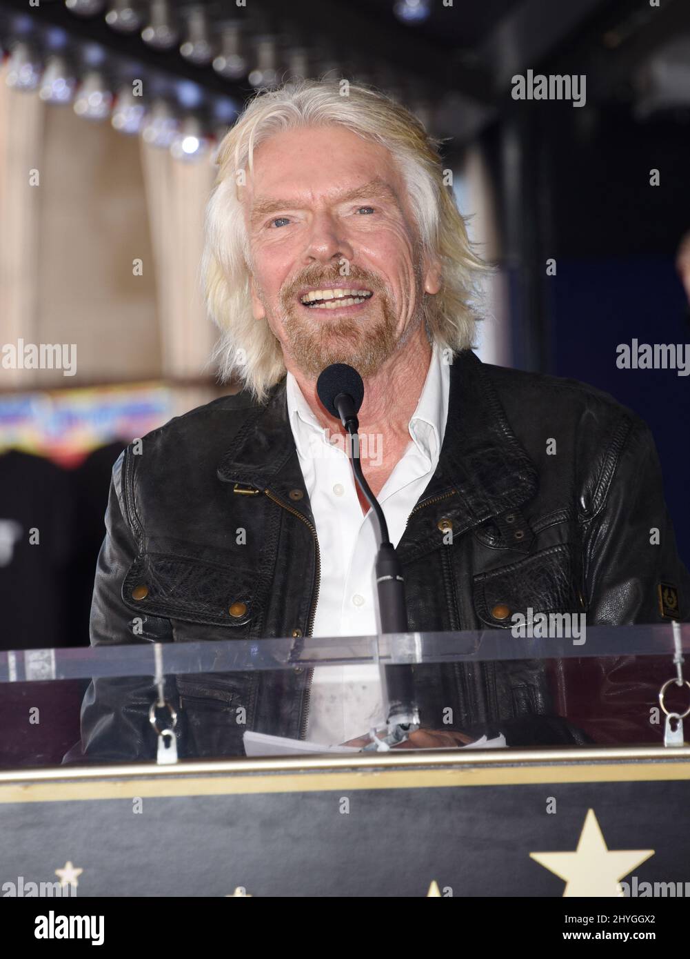 Portrait of sir richard branson hi-res stock photography and images - Alamy