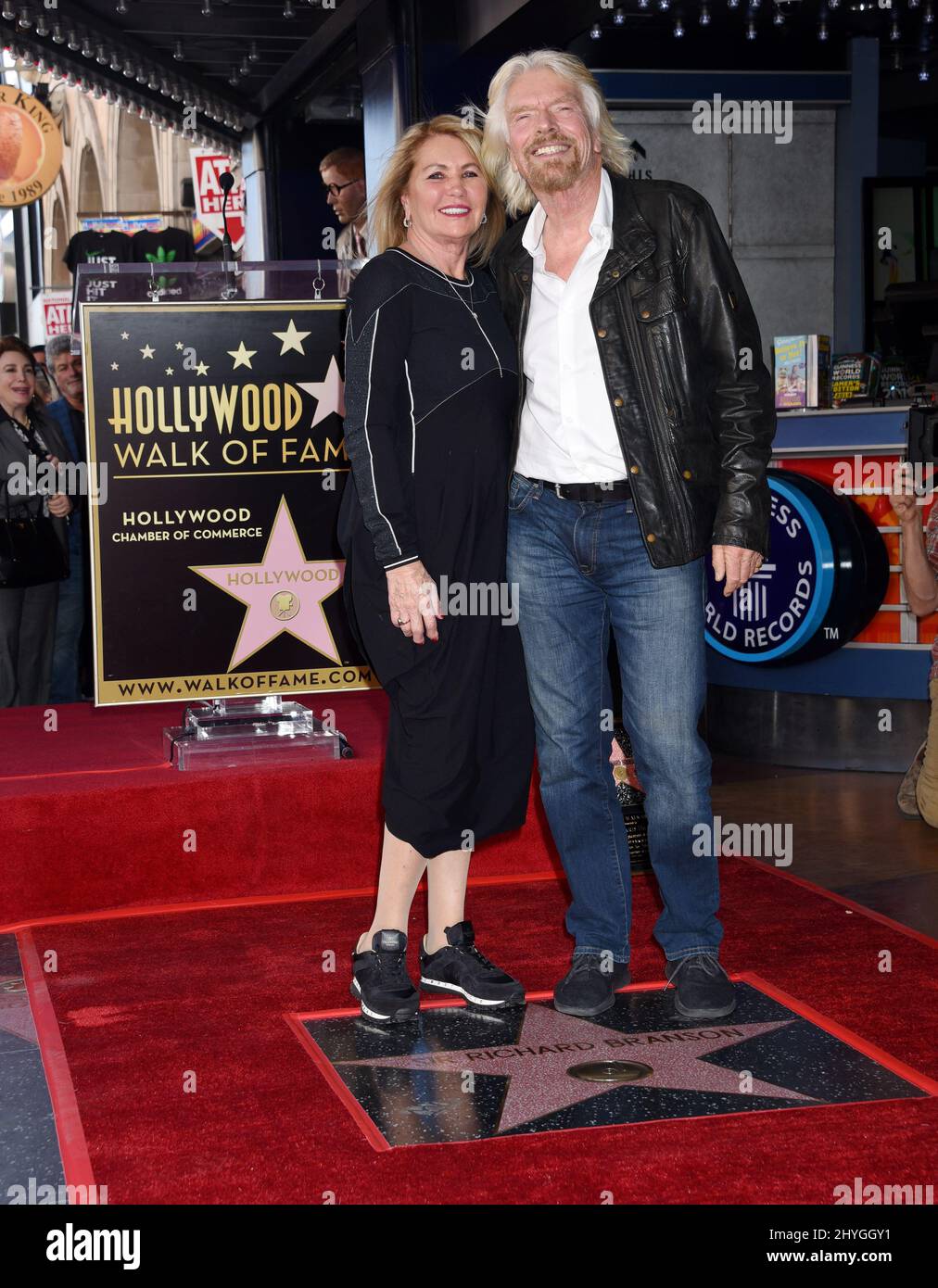 Joan templeman branson sir richard branson hi-res stock photography and ...