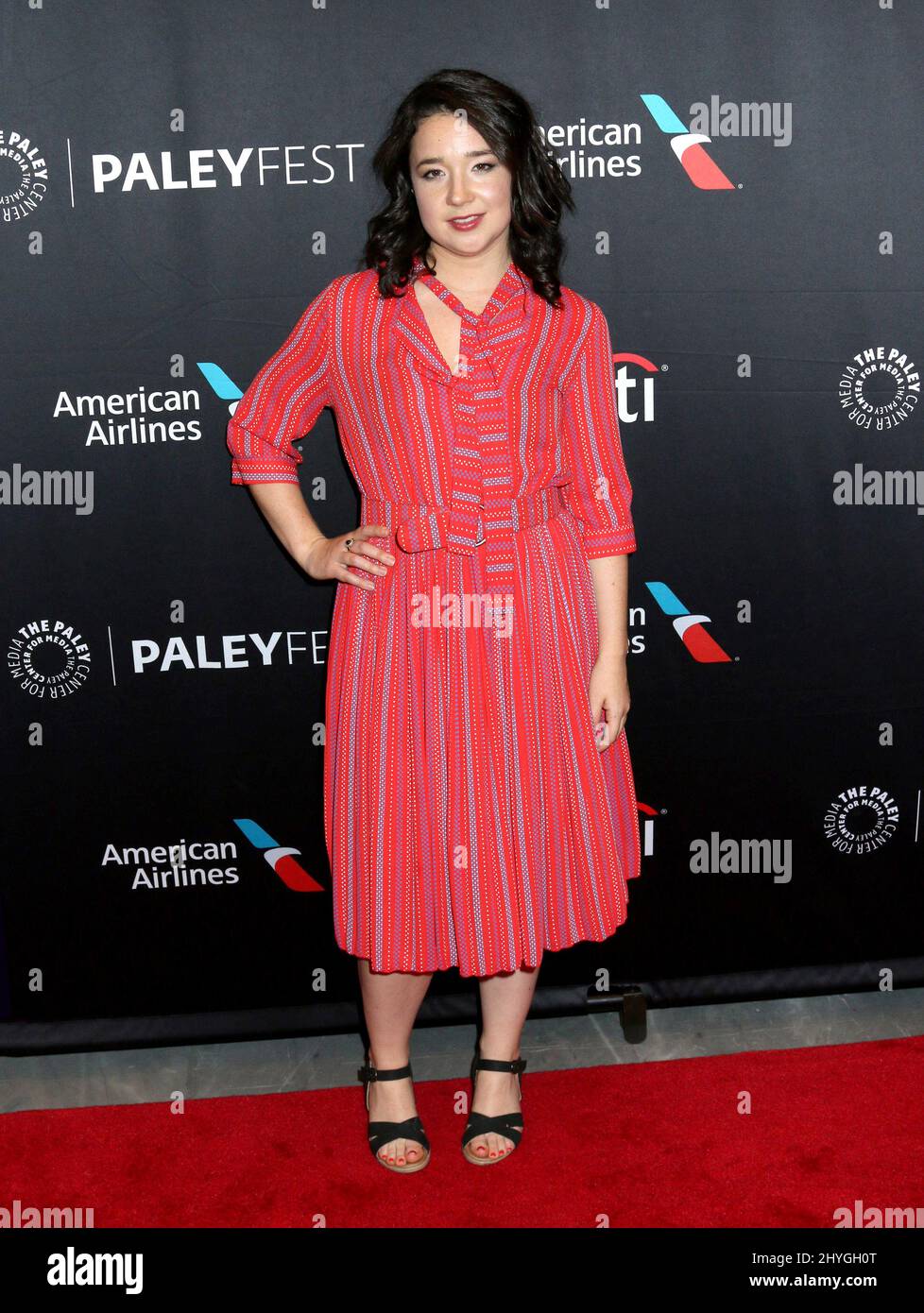 Sarah Steele attending PaleyFest NY: 'The Good Fight' Stock Photo - Alamy
