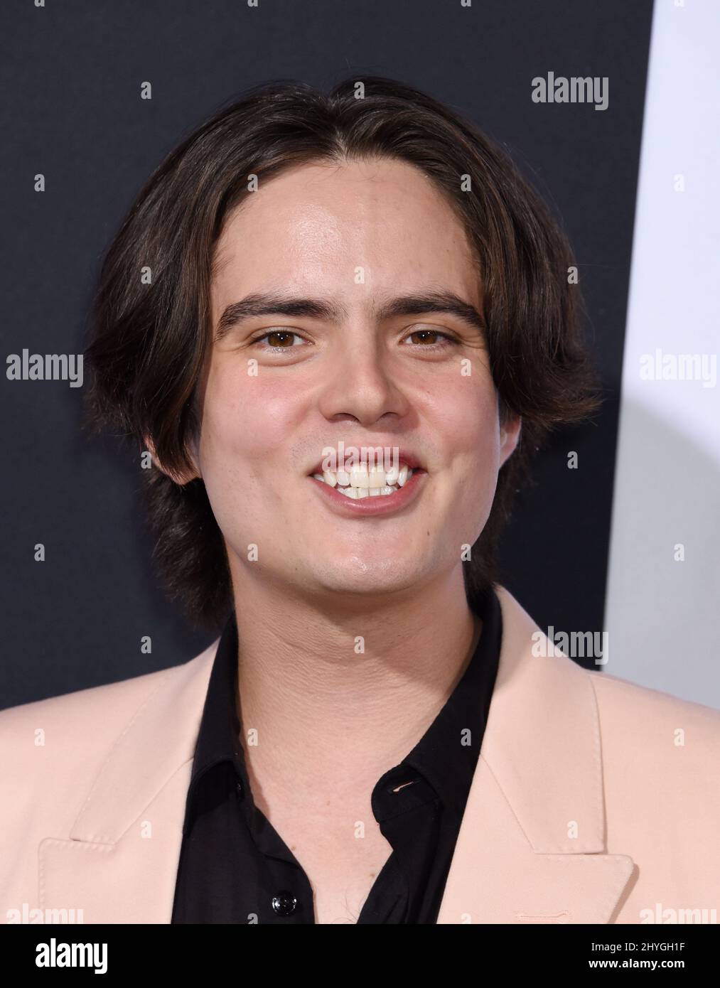 Miles Robbins attending the Halloween Premiere in Los Angeles Stock ...