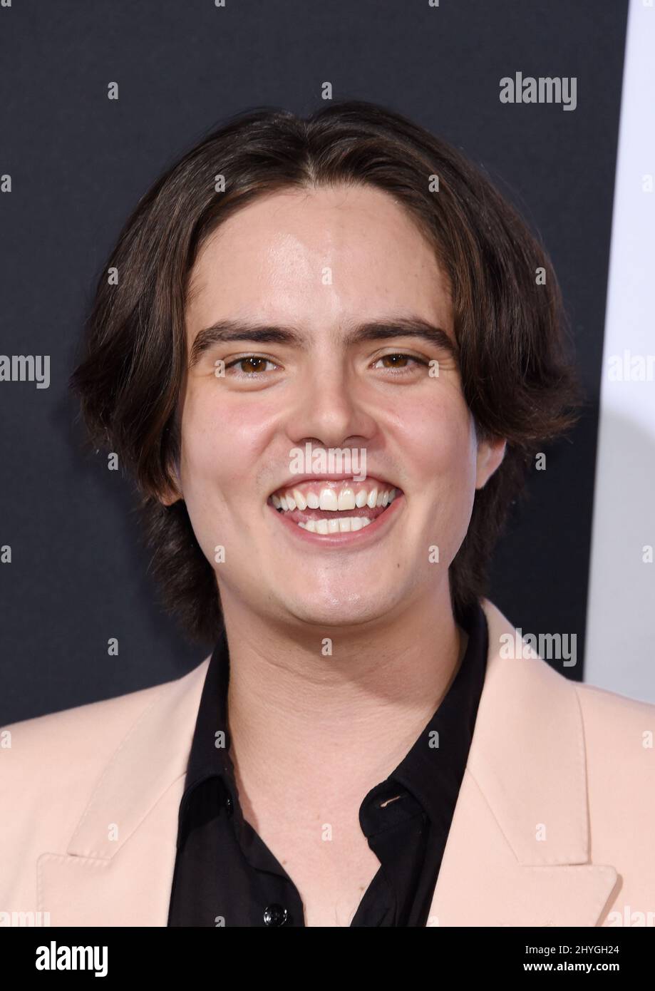 Miles Robbins attending the Halloween Premiere in Los Angeles Stock ...