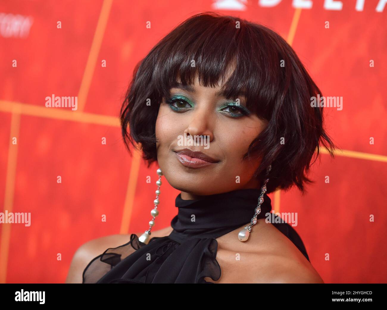 Kat Graham attending the amfAR Gala Los Angeles 2018 Stock Photo - Alamy
