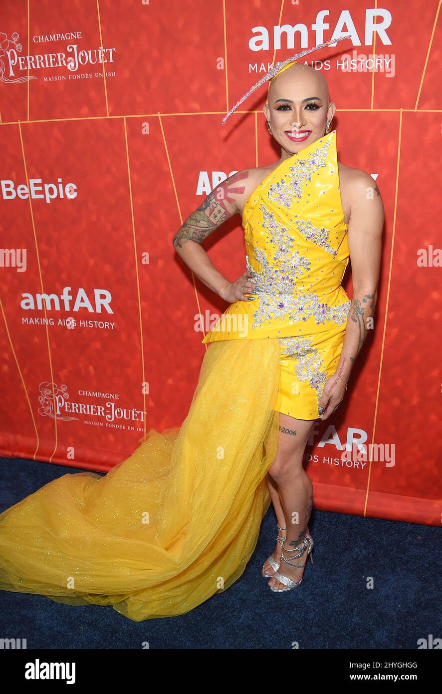 Ongina attending the amfAR Gala Los Angeles 2018 Stock Photo - Alamy