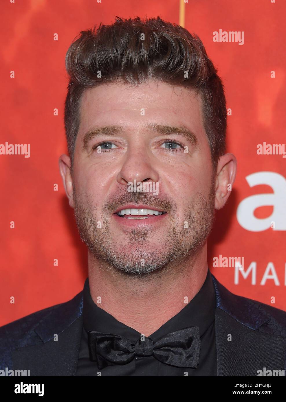 Robin Thicke attending the amfAR Gala Los Angeles 2018 Stock Photo - Alamy