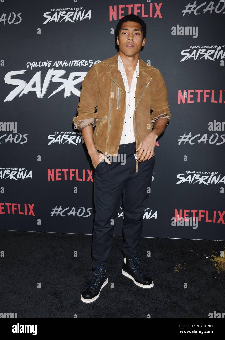 Chance Perdomo at the Netflix's 'Chilling Adventures Of Sabrina' Season ...