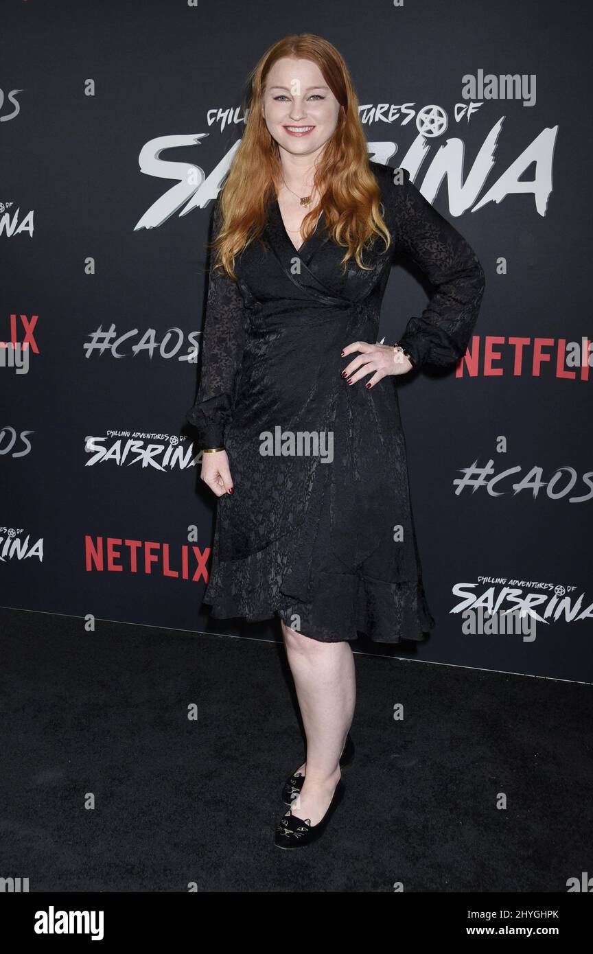 Sarah Schechter at the Netflix's 'Chilling Adventures Of Sabrina ...
