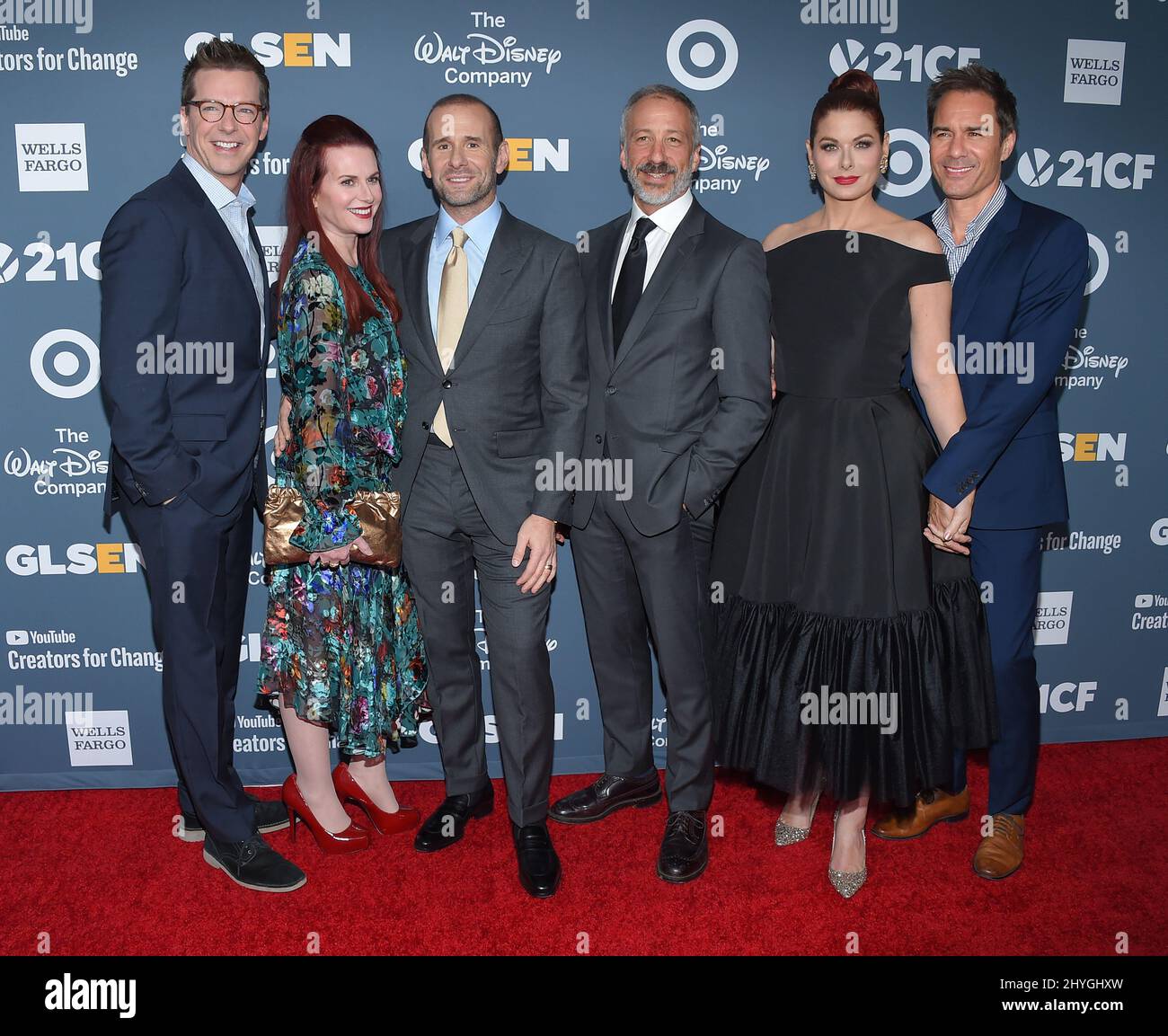 Sean Hayes, Megan Mullally, Max Mutchnick, David Kohan, Debra Messing ...