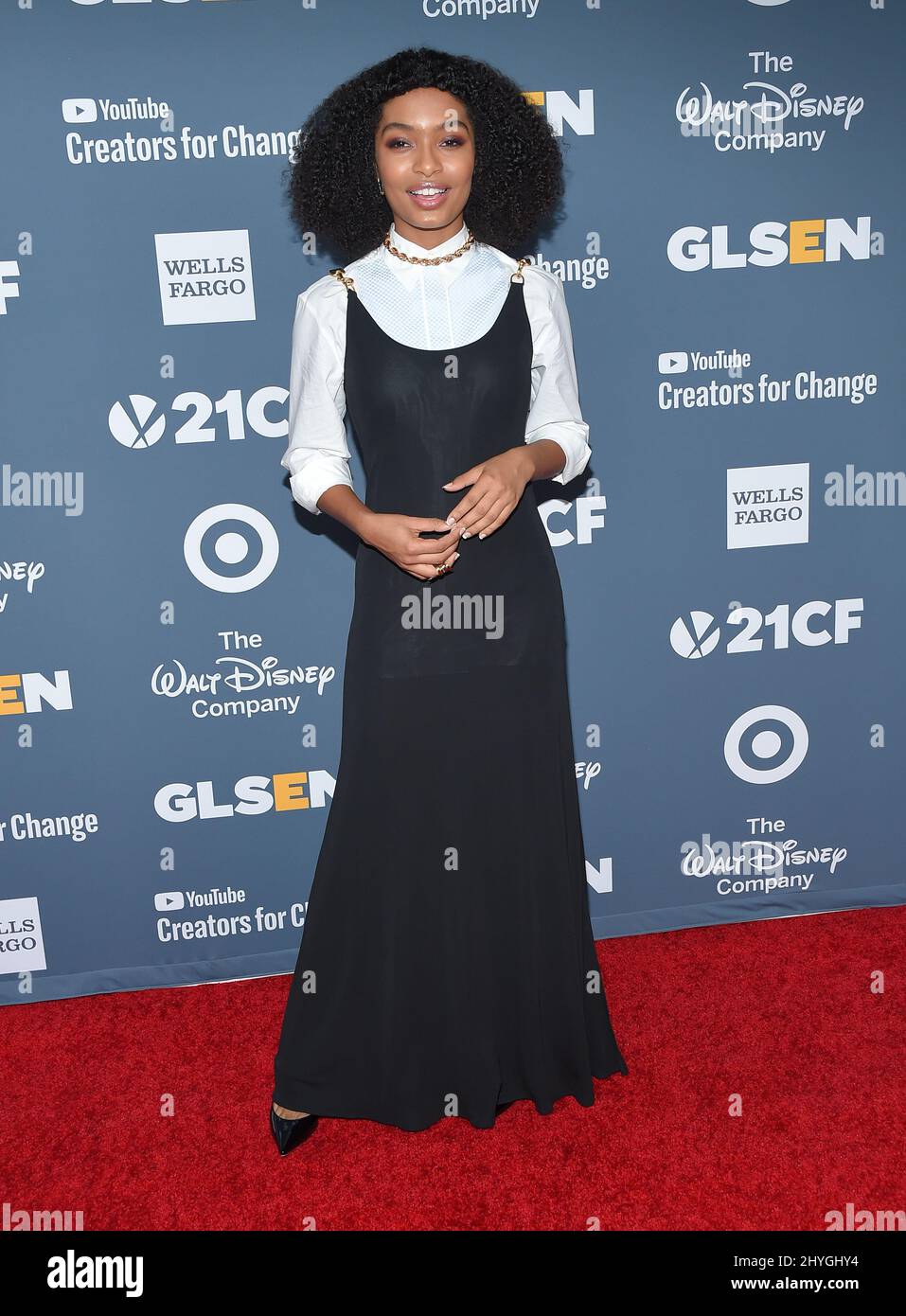Yara Shahidi arriving to the GLSEN Respect Awards at Beverly Wilshire ...