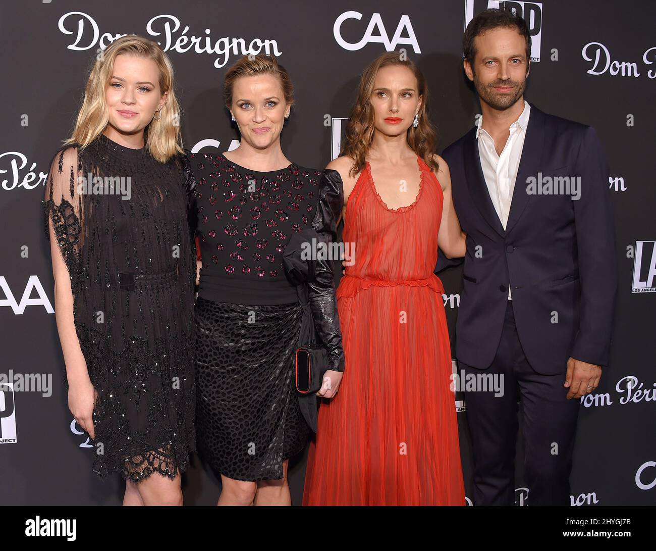 Ava Phillippe, Reese Witherspoon, Natalie Portman and Benjamin ...