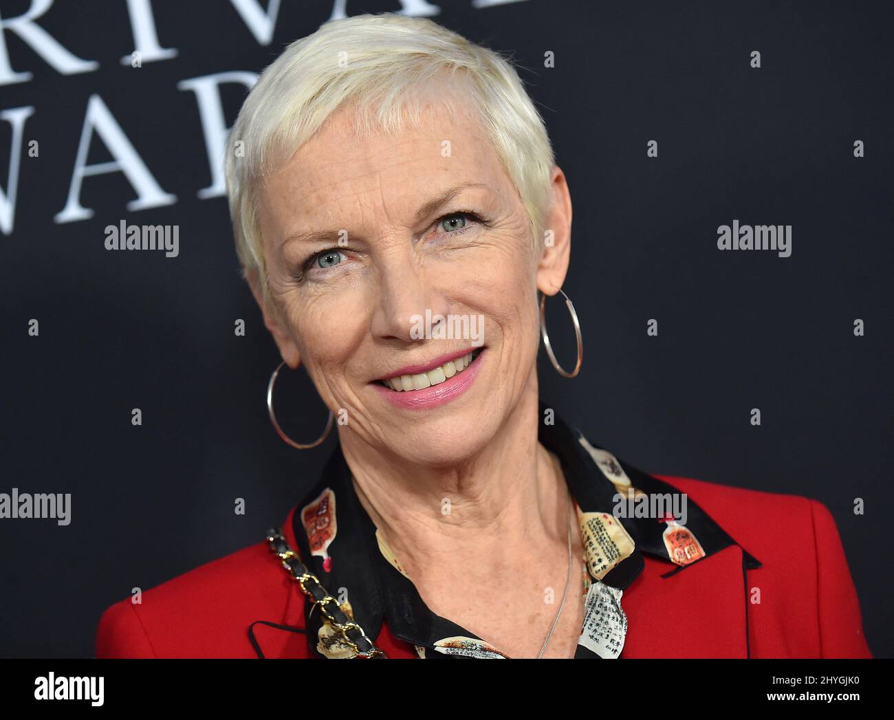 Annie Lennox at "A Private War" Los Angeles premiere held at the Samuel ...