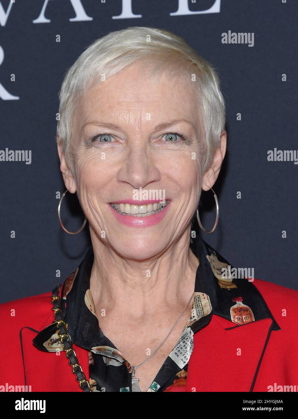 Annie Lennox at "A Private War" Los Angeles premiere held at the Samuel ...