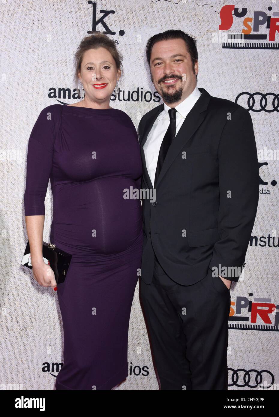 James Vanderbilt and Amber Vanderbilt at the Amazon Studios 'Suspiria ...