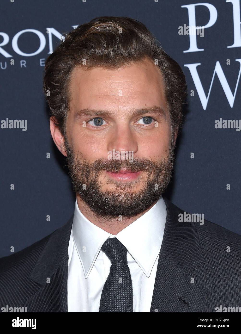 Jamie Dornan at "A Private War" Los Angeles premiere held at the Samuel ...