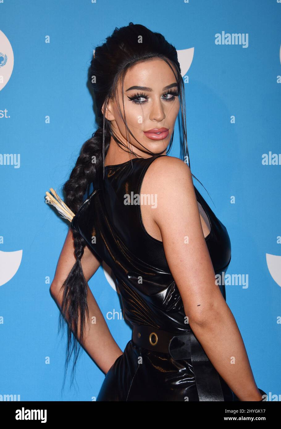 Gigi Gorgeous at the 6th Annual UNICEF Masquerade Ball held at Clifton ...