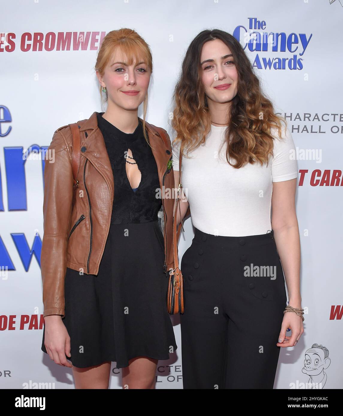 Yvonne Zima and Madeline Zima arriving to the Fourth Annual Carney ...