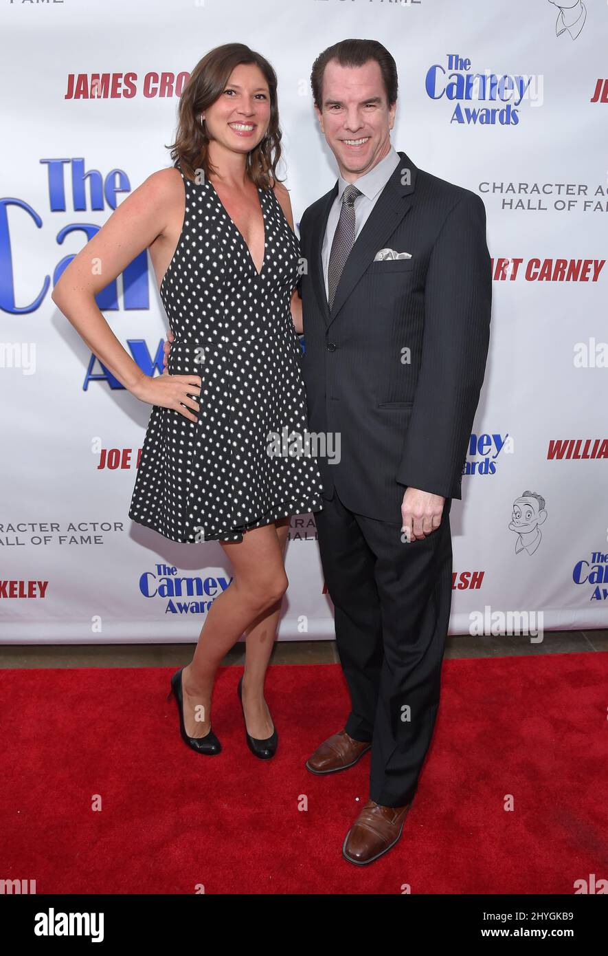 Mike McGlone arriving to the Fourth Annual Carney Awards at The Broad Stage on October 28, 2018 ...