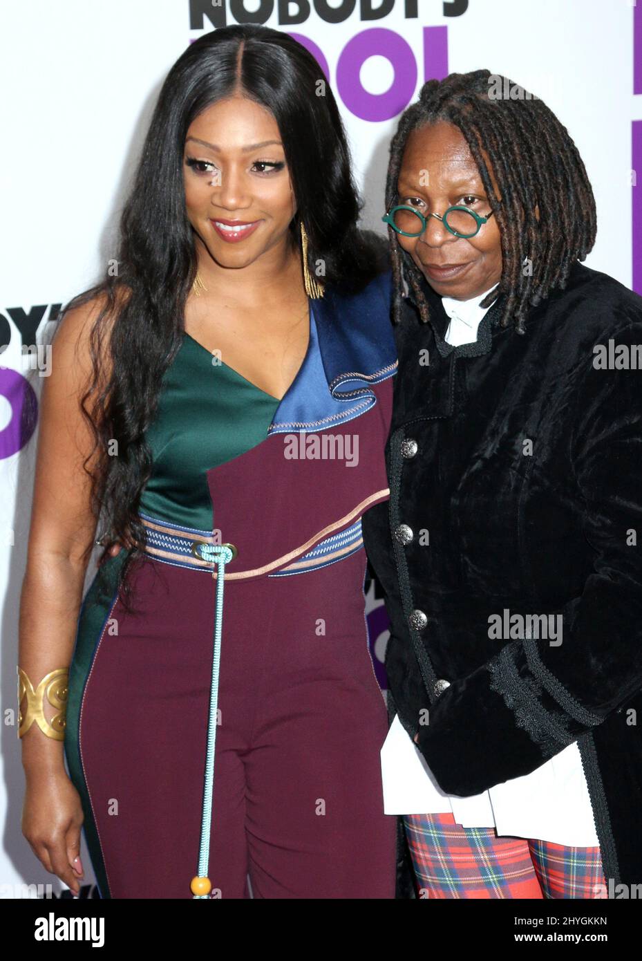 Tiffany Haddish & Whoopi Goldberg attending the 'Nobody's Fool' World Premiere held at AMC ...