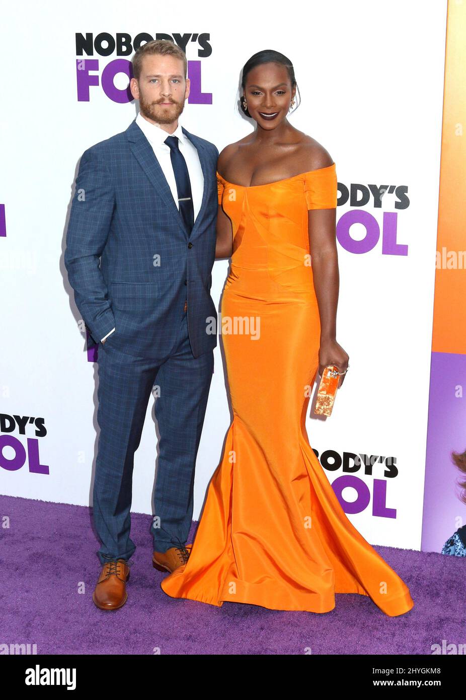 Tika Sumpter & Nicholas James attending the 'Nobody's Fool' World ...