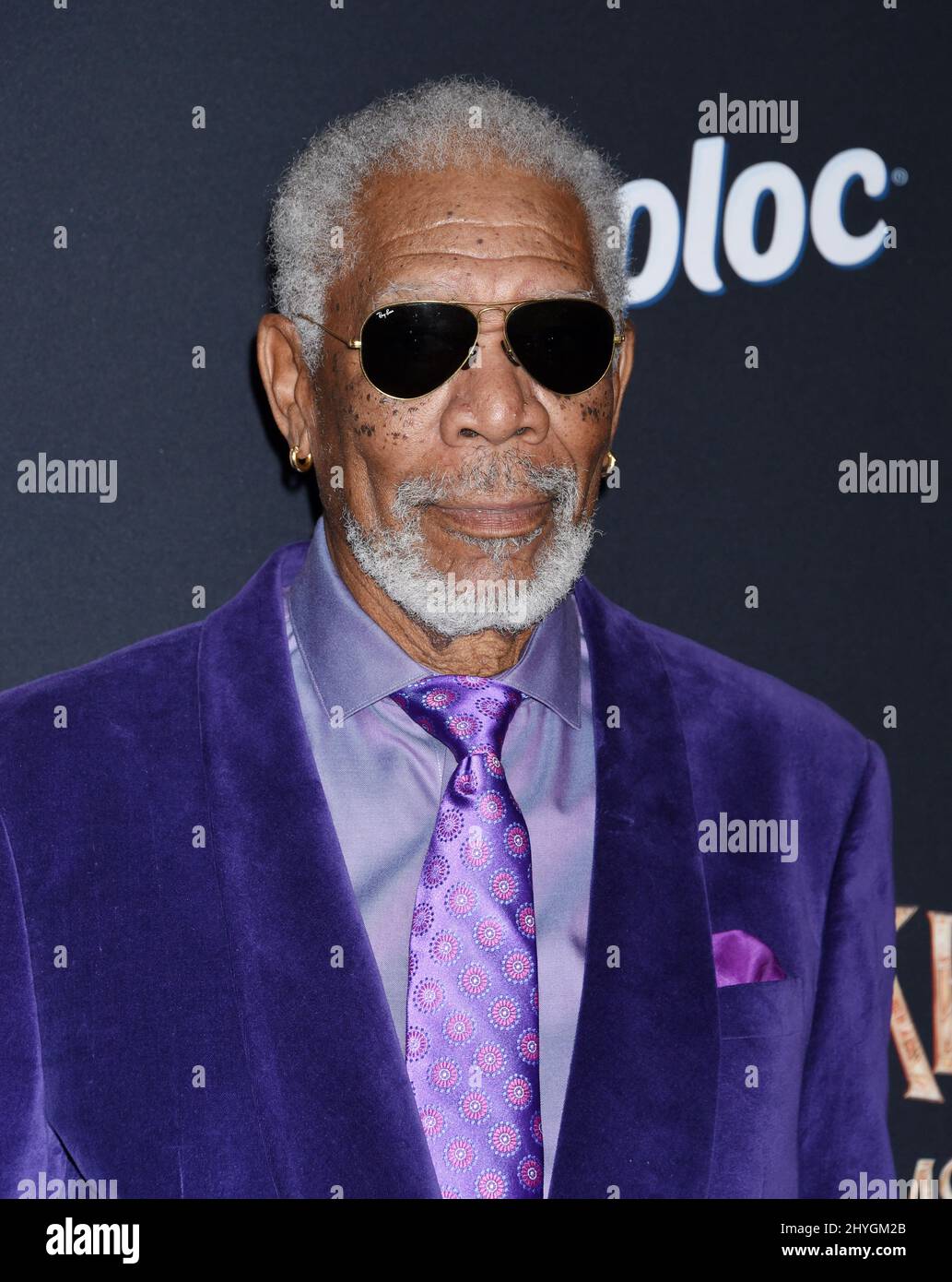 Morgan Freeman at the Disney 'The Nutcracker And The Four Realms' World ...