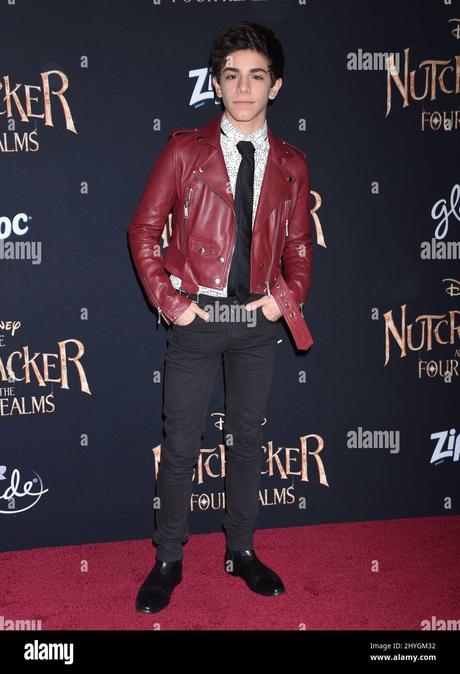 Brandon Rossel at the Disney 'The Nutcracker And The Four Realms' World ...
