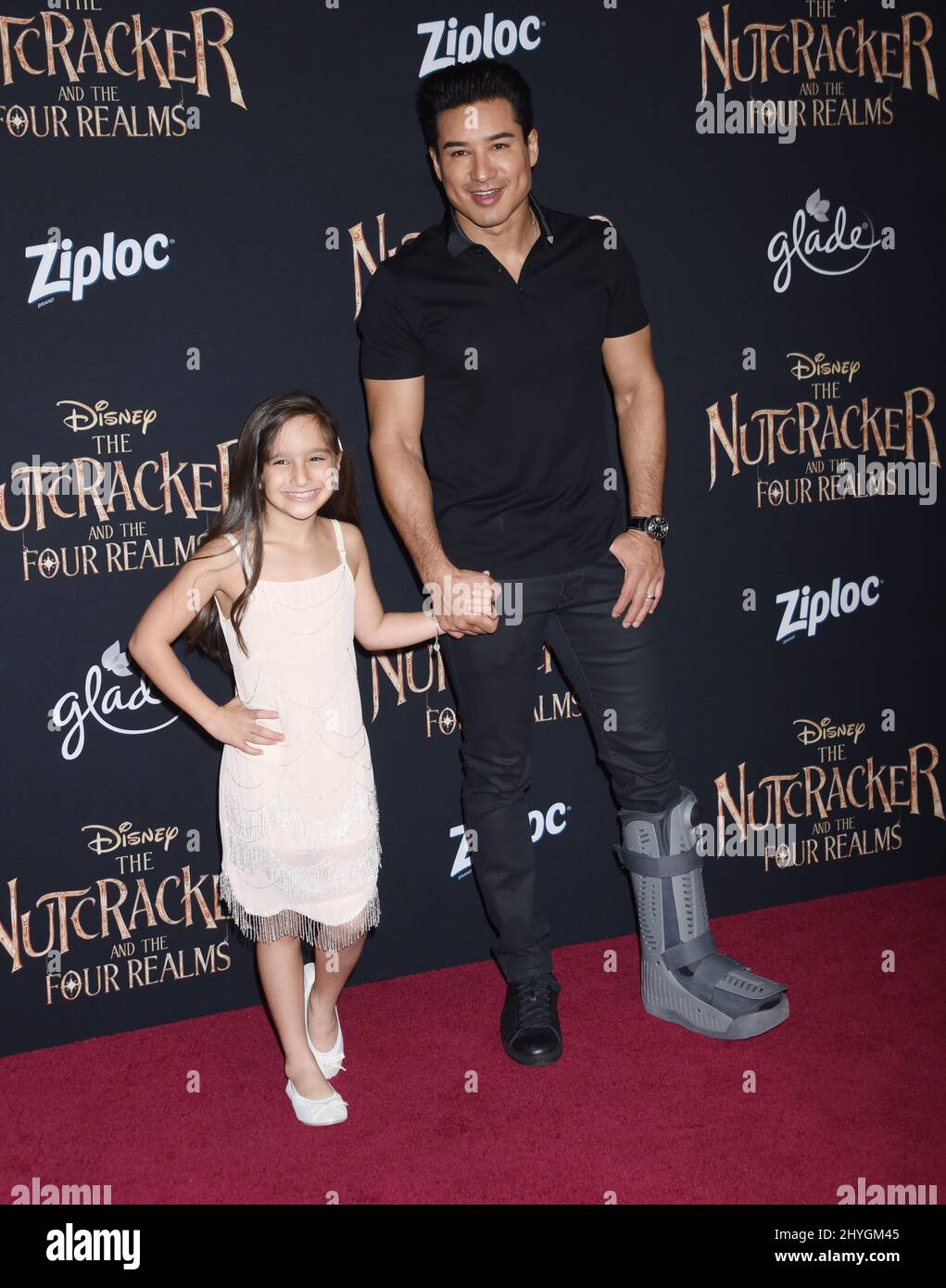 Mario Lopez and Gia Lopez at the Disney 'The Nutcracker And The Four ...