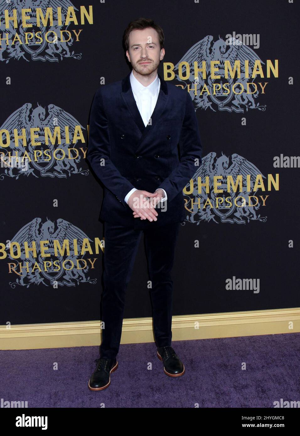 Joseph Mazzello attending the Bohemian Rhapsody New York Premiere at ...