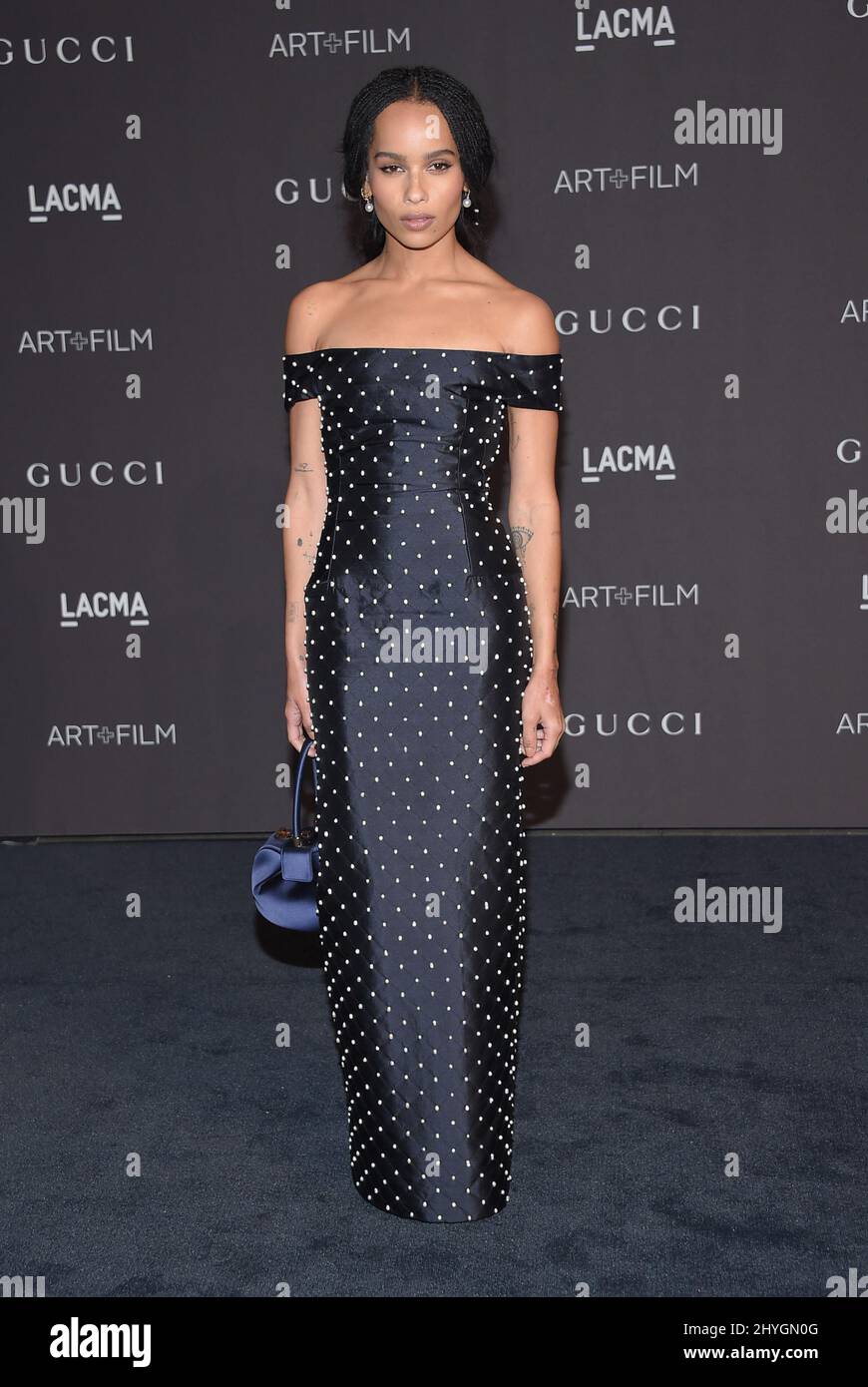 Zoe Kravitz attending the LACMA Alfonso Cuaron at LACMA Art + Film Gala ...
