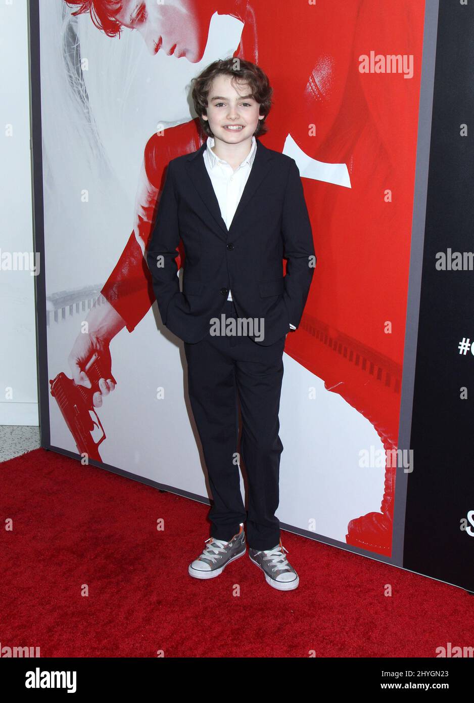 Christopher Convery attending 'The Girl in the Spider's Web' Special ...